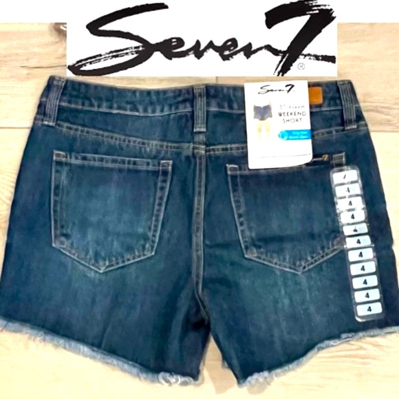 Seven7 | Shorts | New Seven7 Weekend Short Jean Sz 4 Color Gloss Nwt ...